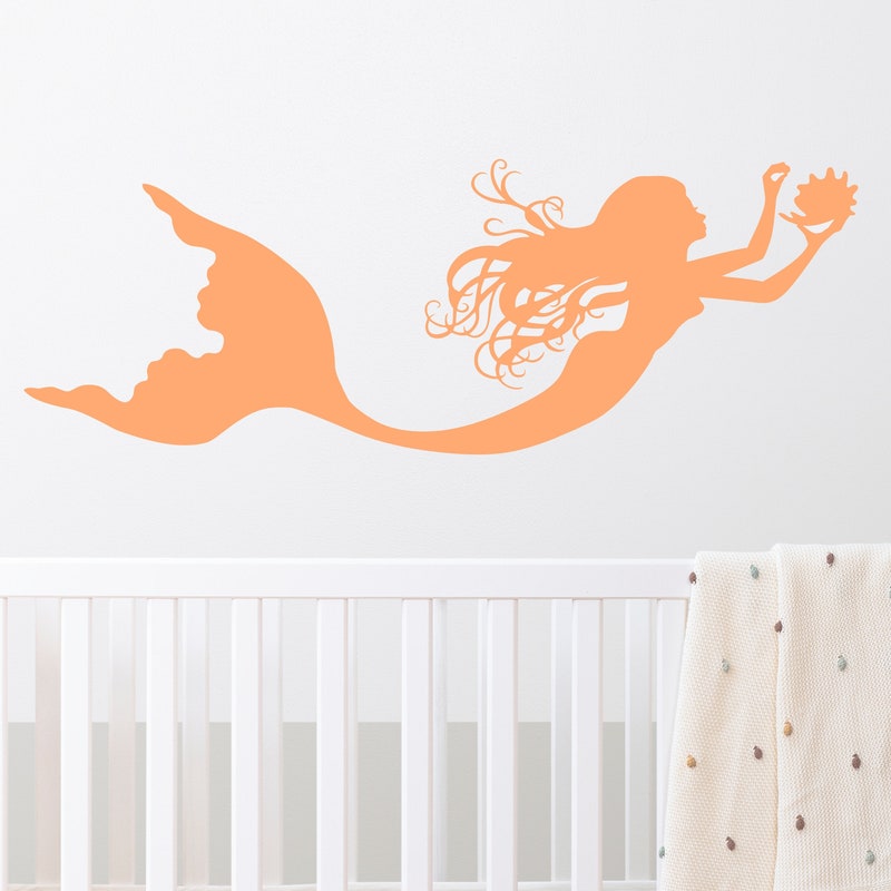 Mermaid Wall Decals - Etsy