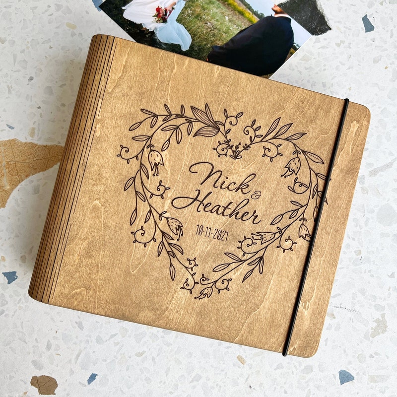 Rustic Wedding Album - Etsy