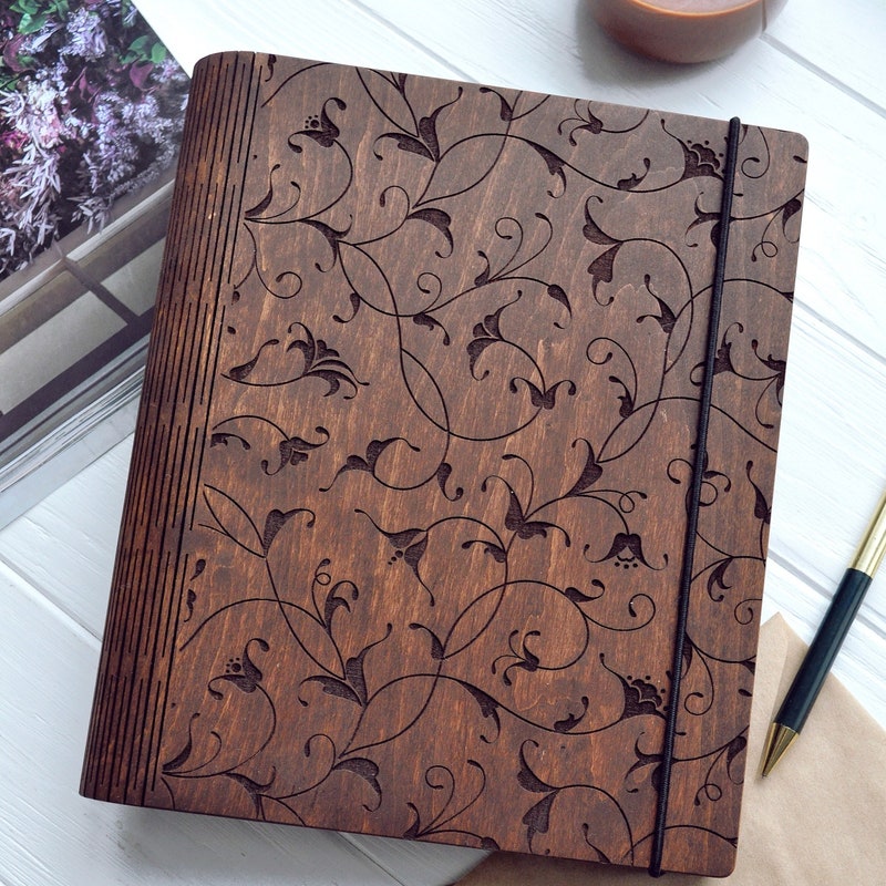 Wood Journal - Etsy