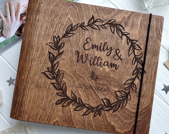 Custom Photo Wood Album | Etsy