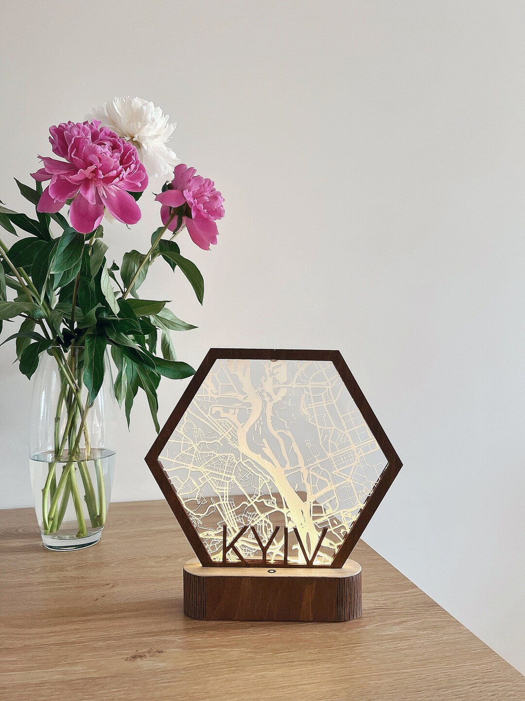 Custom City Map Wall Art / Anniversary Gifts First Date / Any City Love ...