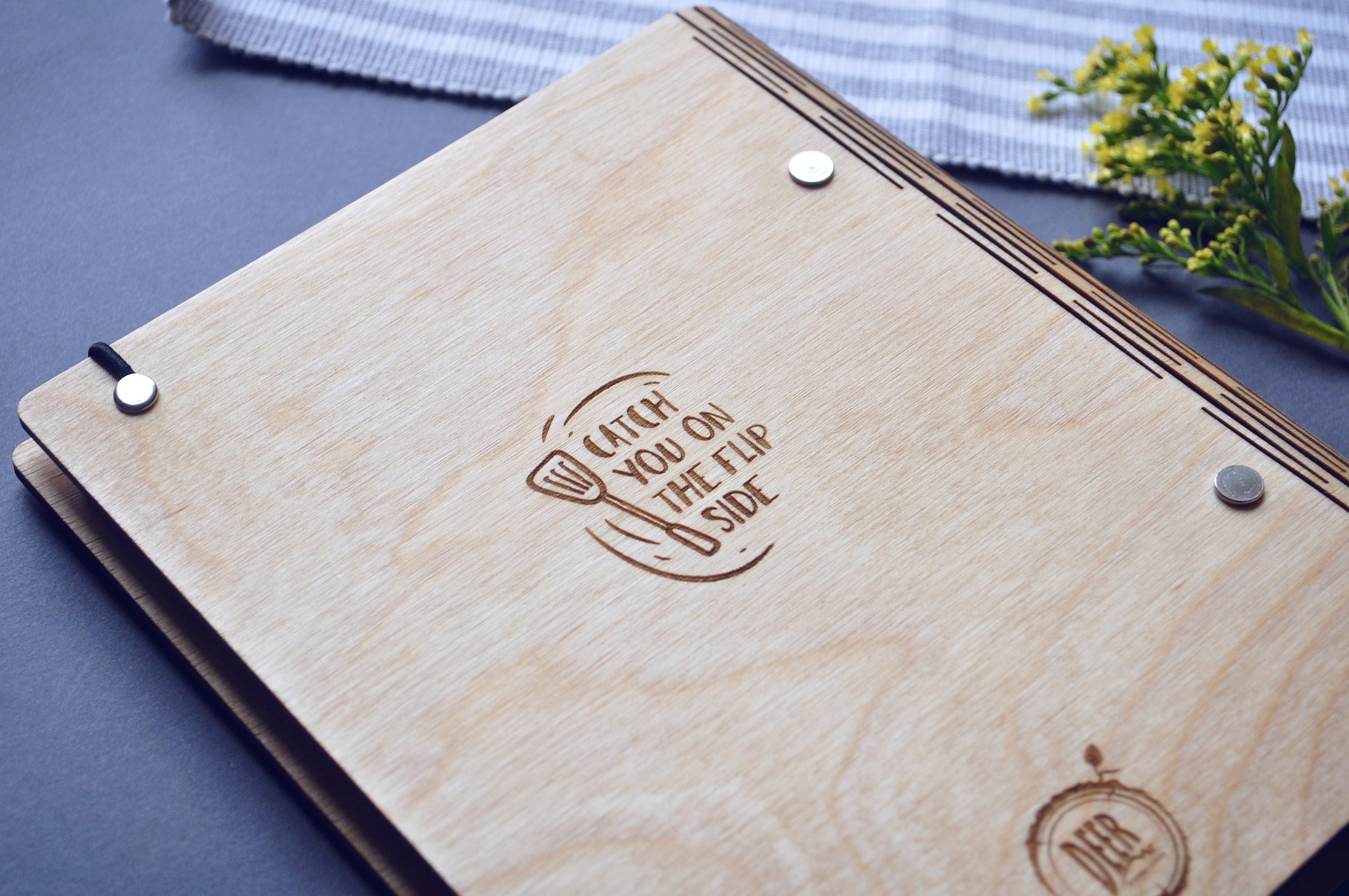 Custom Recipe Book Binder Personalized Recipe Journal Blank | Etsy