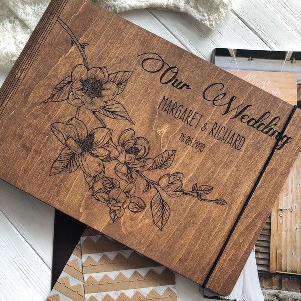 Wood Album - Etsy