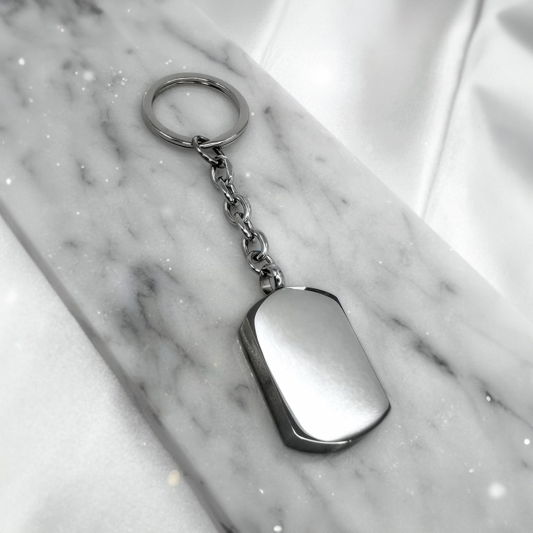 Personalized Cremation Urn Keychain for Ashes Memorial Engraving Custom ...