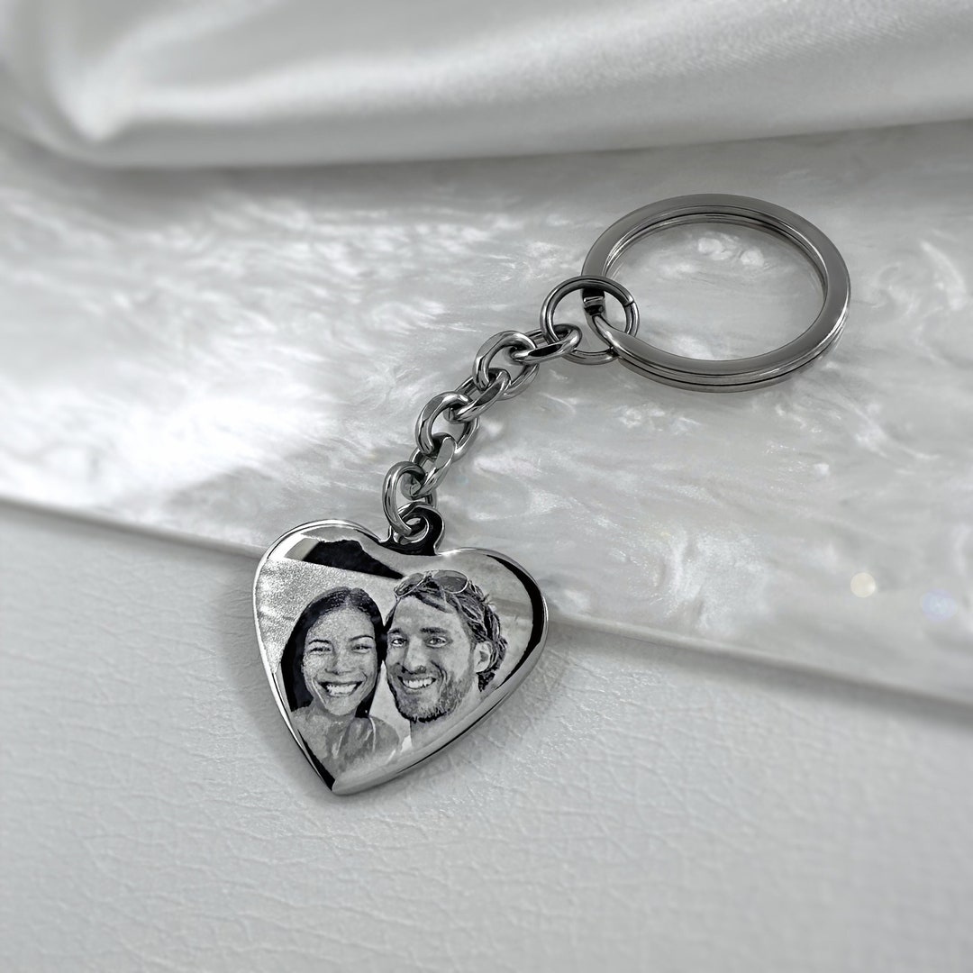 Girlfriend Keychain, Gift for Boyfriend, 1st Anniversary Gift, Key ...