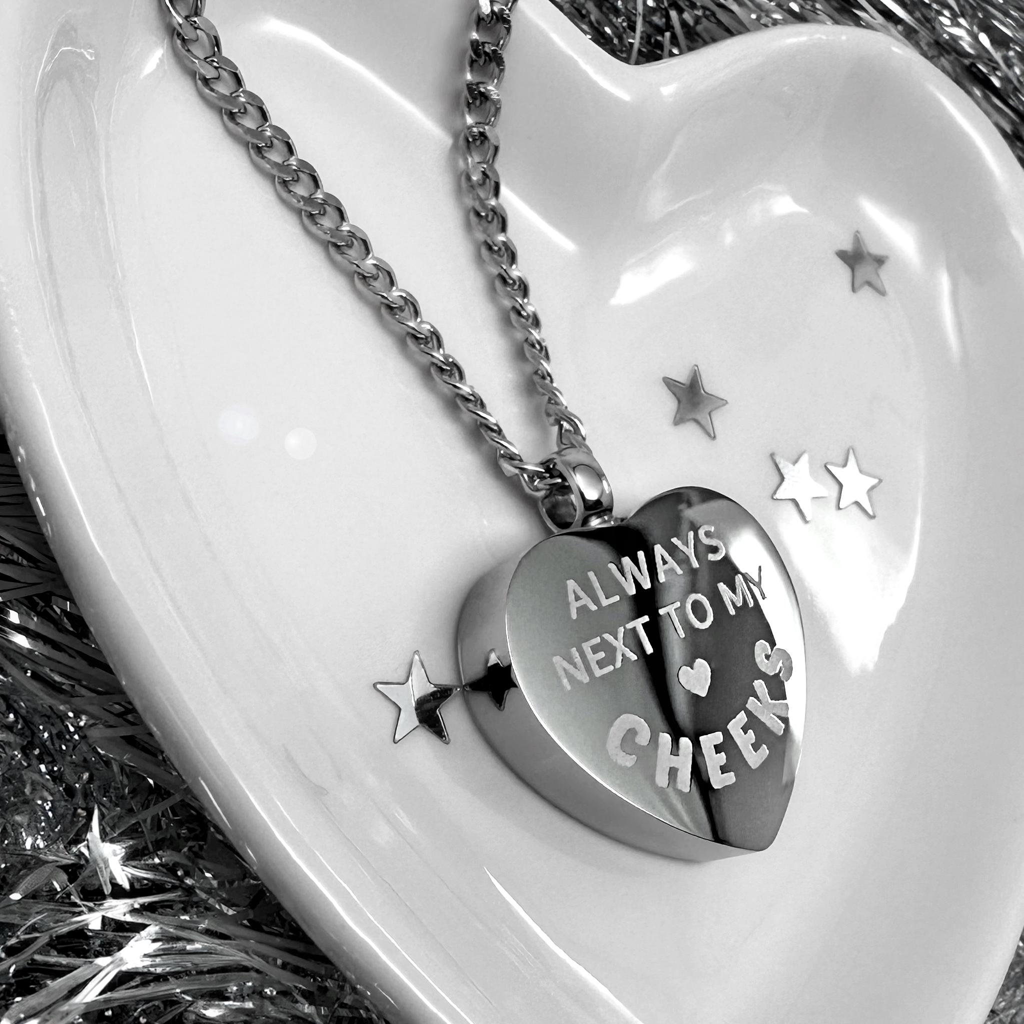 Hamster Guinea Pig Bunny Memorial Cremation Urn Necklace, Personalized ...