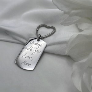 Mom Memorial Picture Keychain, Sympathy Gift, Photo Keychain, Mother ...