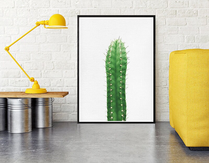 Cactus Print, Desert Art, Large Poster, Printable Art, Digital Download ...