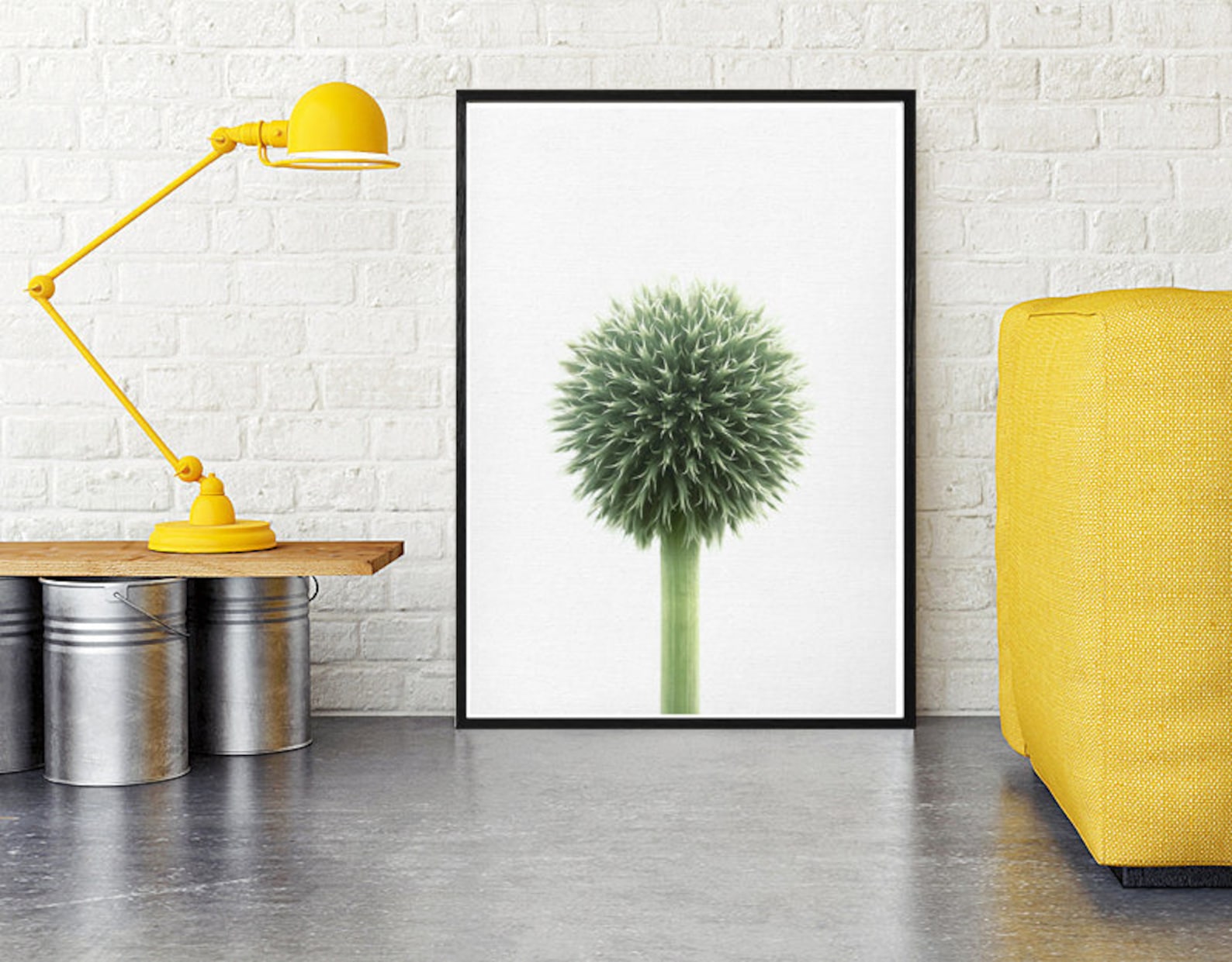 Tropical Plant Print Green Wall Art Printable Art Botanical - Etsy