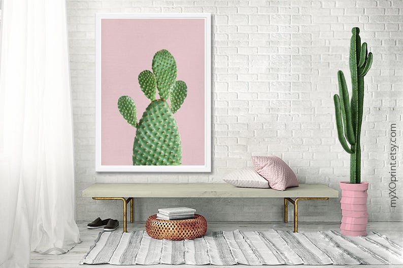Cactus Print Printable Art Cacti Wall Art Digital Download - Etsy