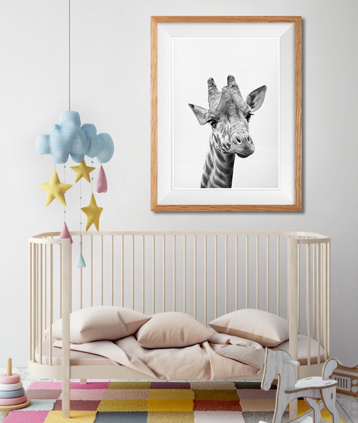 Giraffe Print Safari Animal Print Printable Giraffe African | Etsy