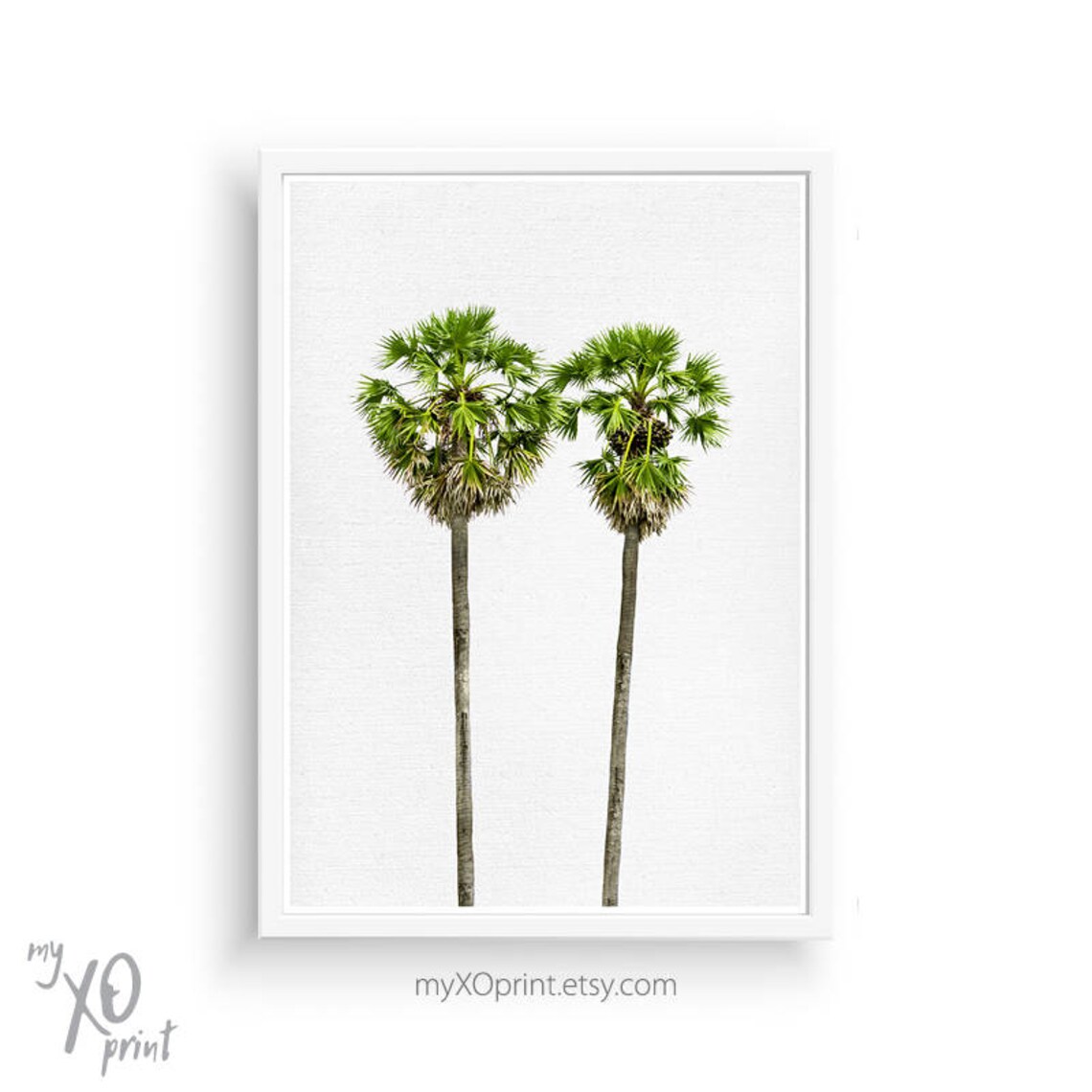 Tropical Print Palm Tree Print California Print Wall Art - Etsy