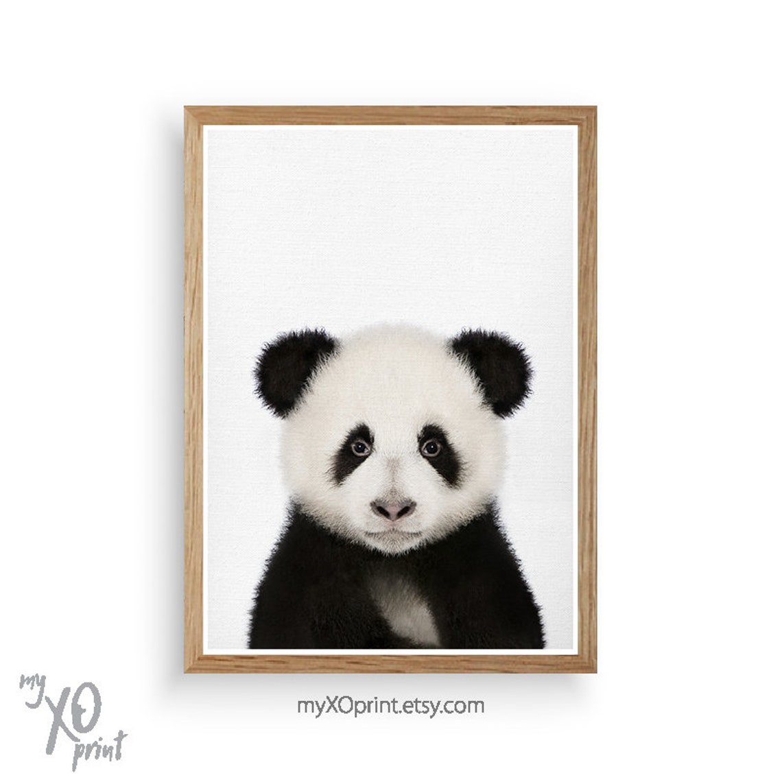 Panda Print Panda Bear Printable Nursery Animal Baby Room | Etsy