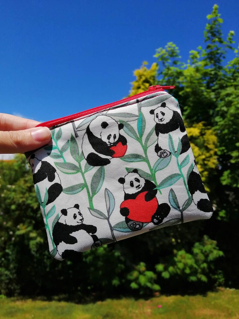 Panda Gift Coin Purse Panda Purse Ladies Purse Girls - Etsy