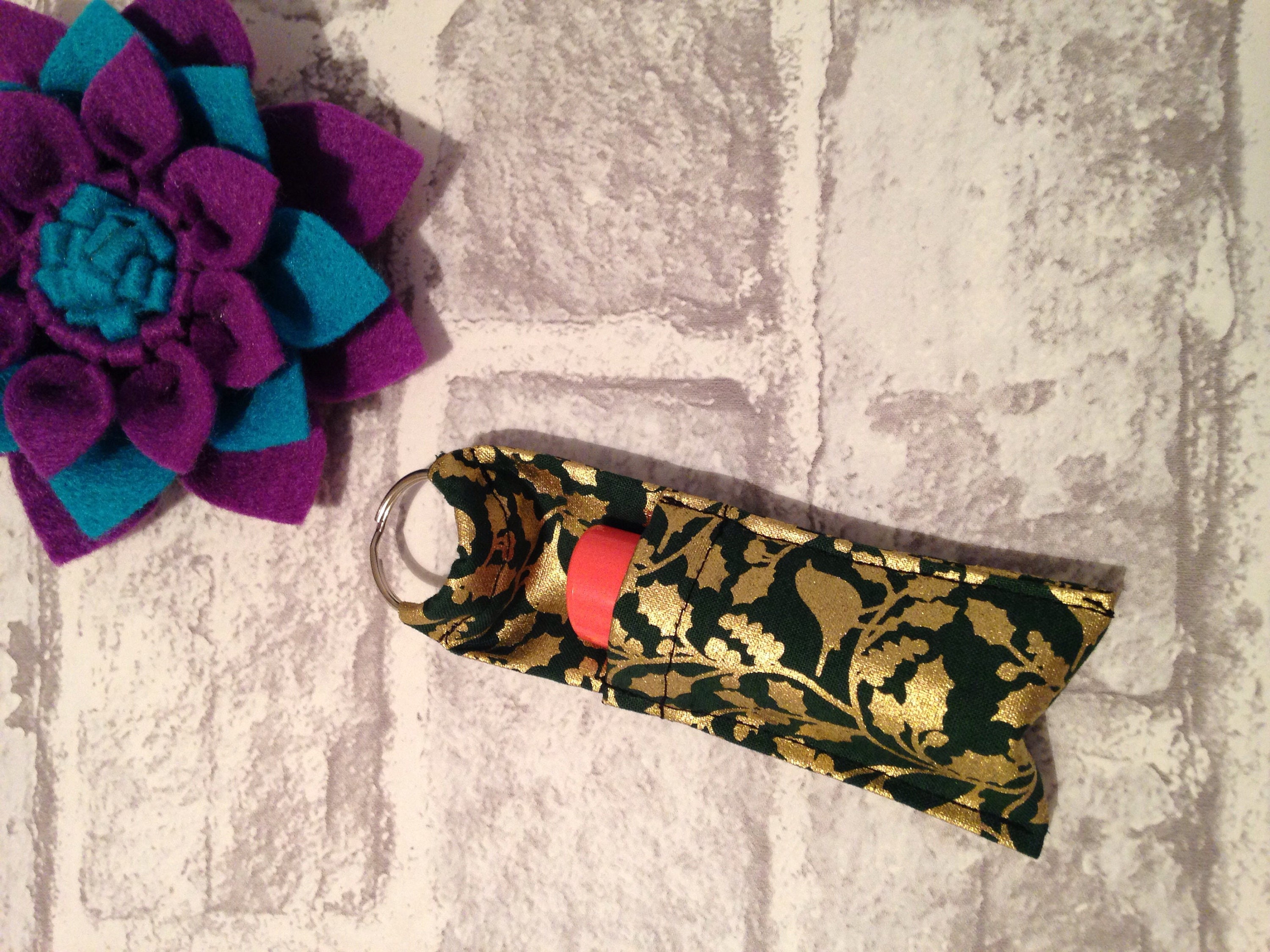 Chapstick Keyring Chapstick Holder Chapstick Cosy Stocking | Etsy