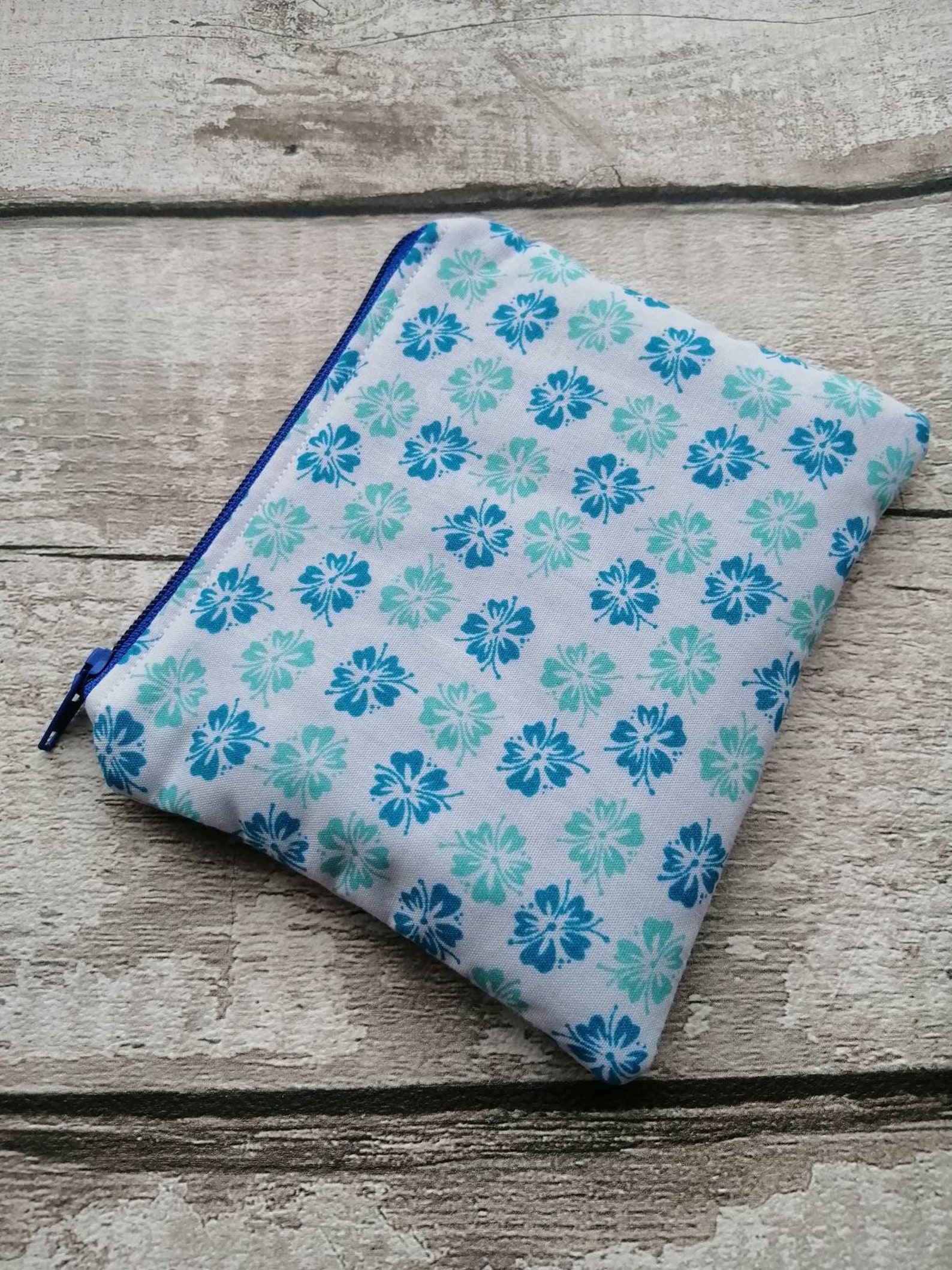Floral Purse Blue Purse Floral Coin Purse Coin Purse Blue | Etsy