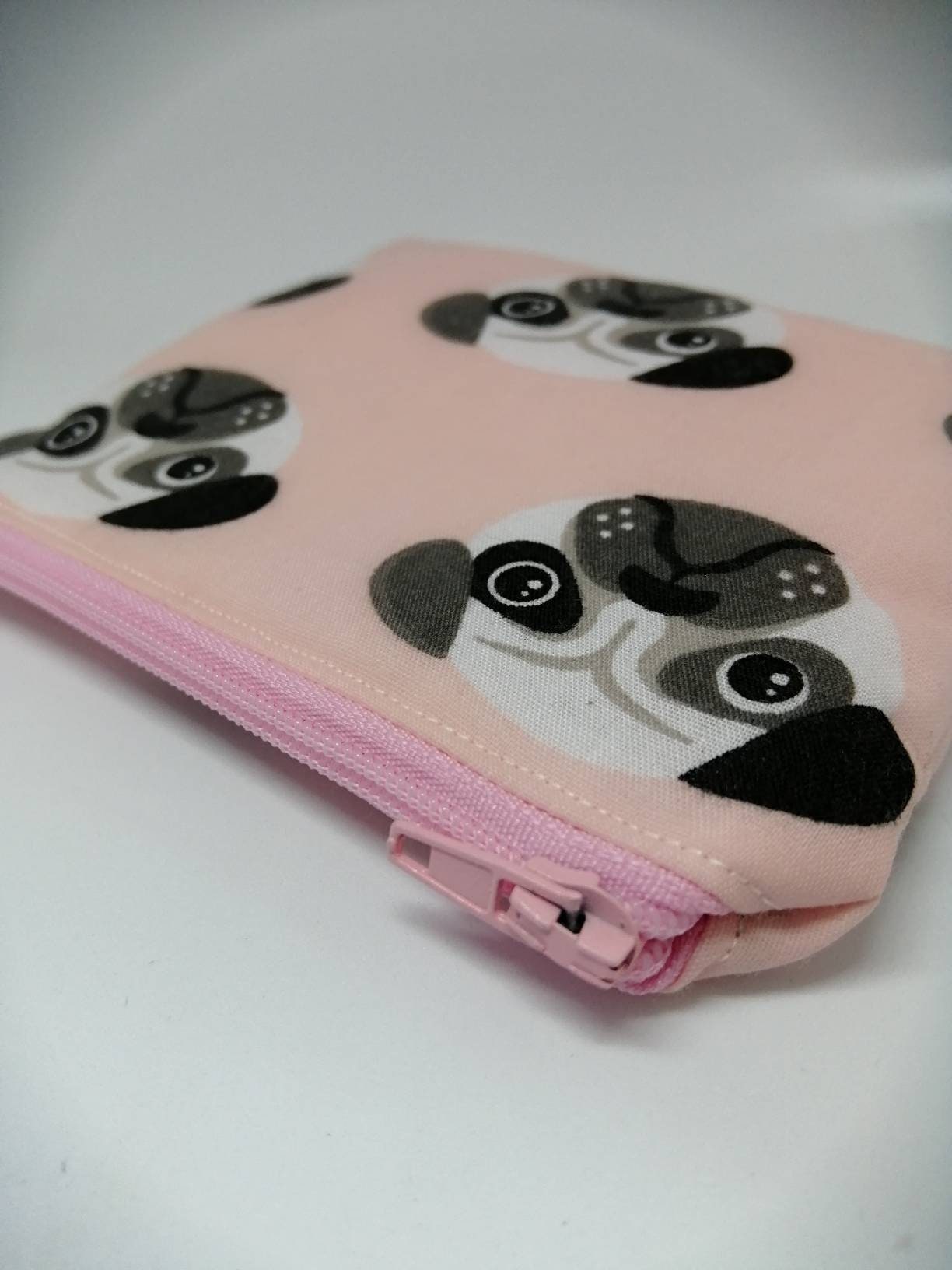 Pink pug purse pug purse pink purse pug gift coin purse | Etsy