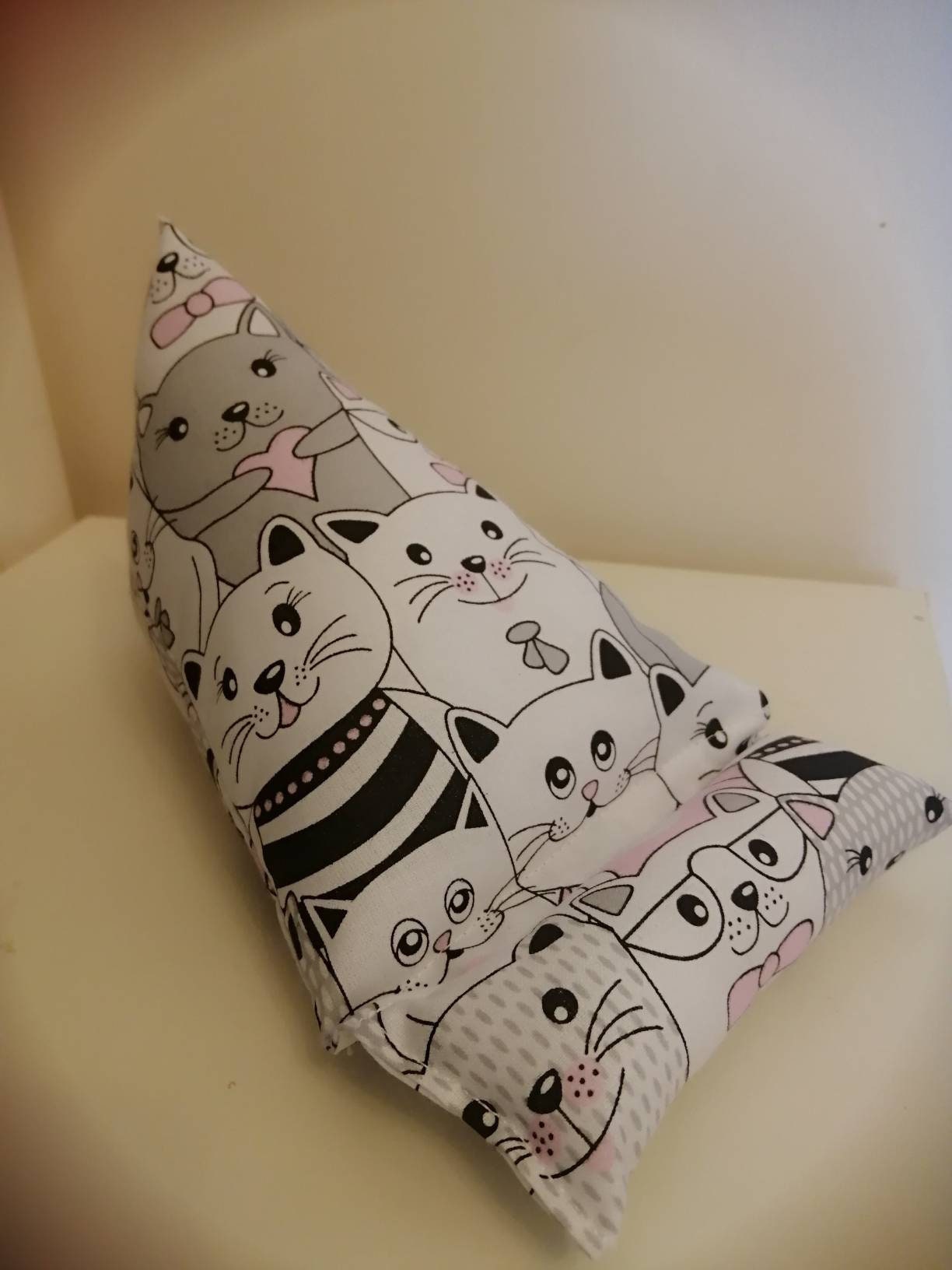 Cat phone stand phone cosy phone stand phone pillow cat | Etsy