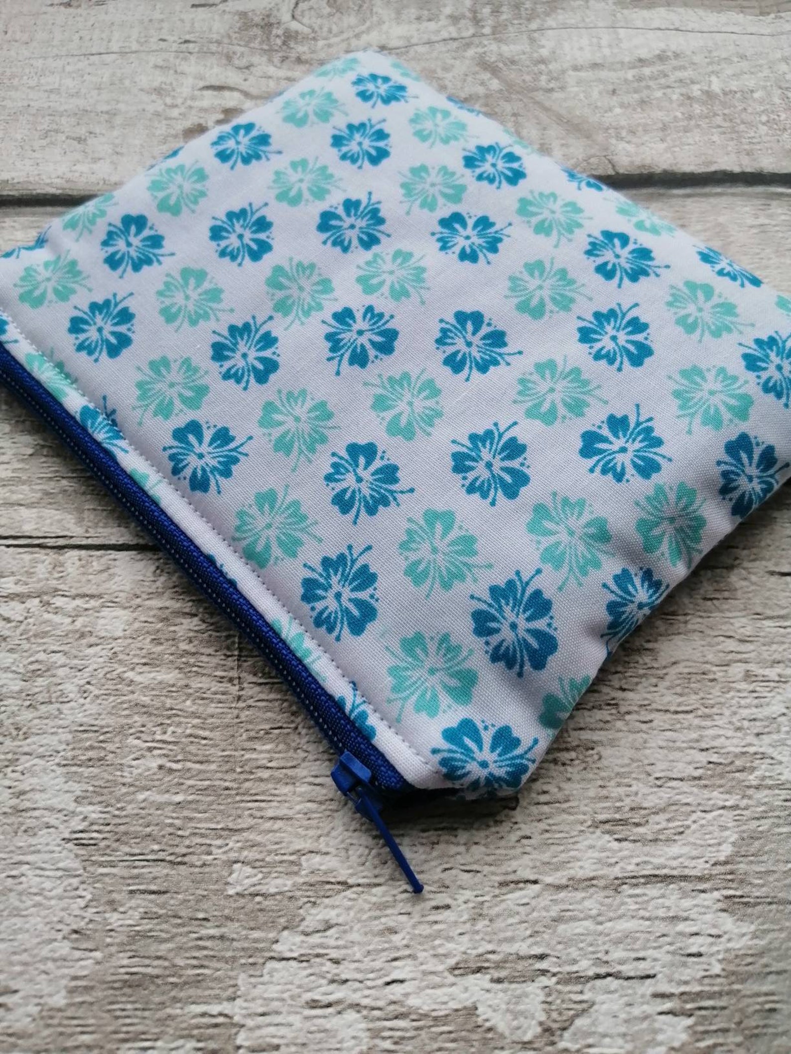 Floral Purse Blue Purse Floral Coin Purse Coin Purse Blue - Etsy