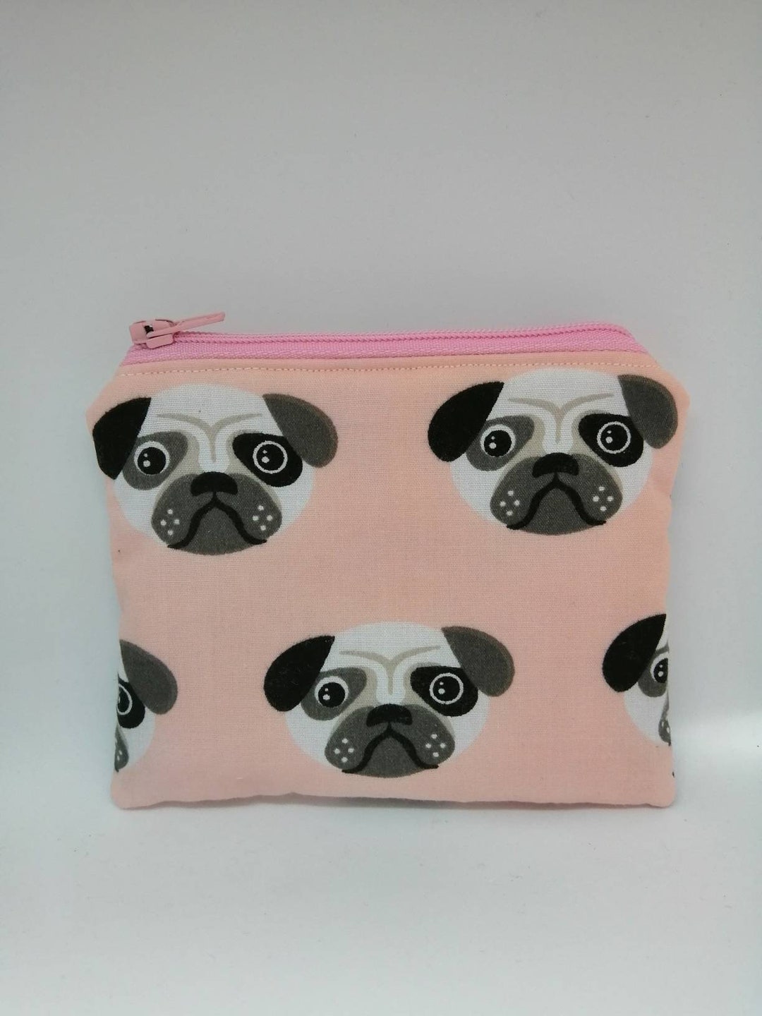 Pink Pug Purse Pug Purse Pink Purse Pug Gift Coin Purse - Etsy