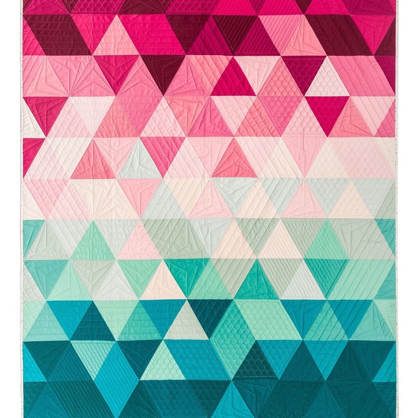 Triangle Quilt - Etsy