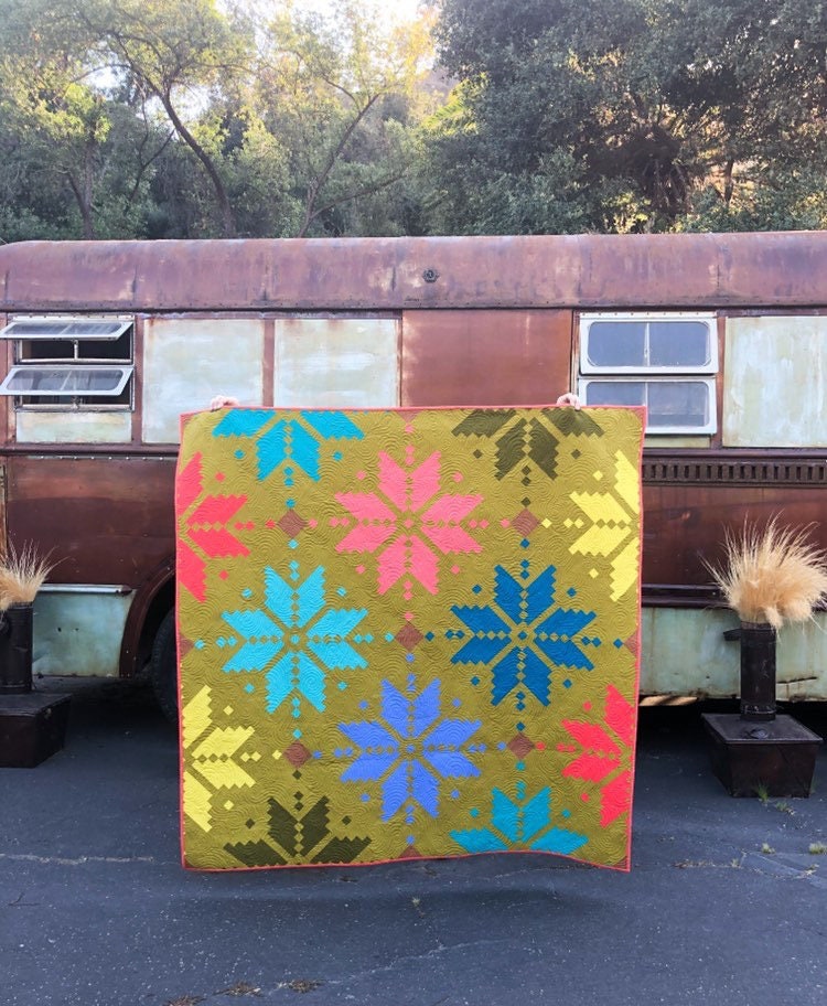 Knitted Star Quilt Pattern PDF Download - Etsy Australia