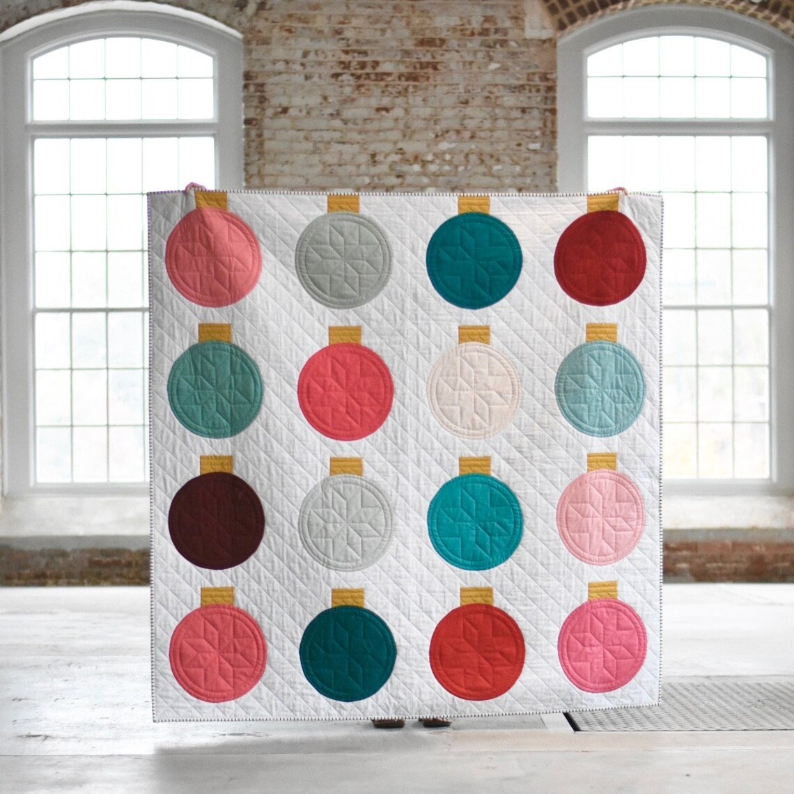 Retro Ornaments Quilt Pattern PDF Download | Etsy