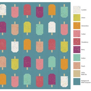 Summer Pop Quilt Pattern - PDF - Etsy