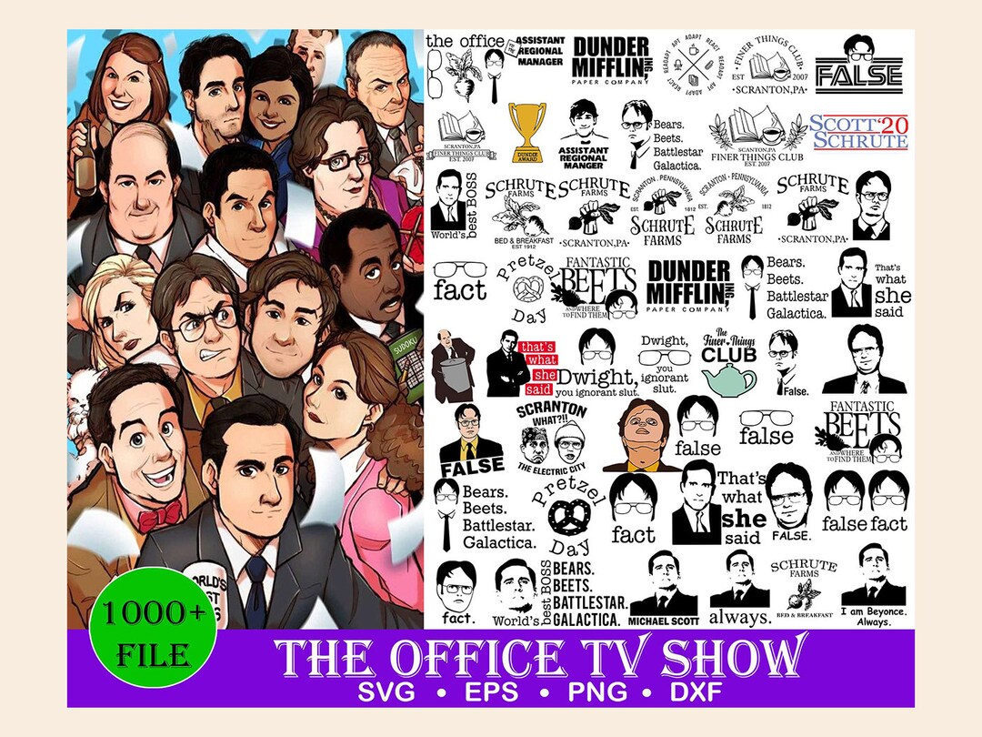 The Office SVG The Office Svg Files for Cricut The Office Tv - Etsy ...