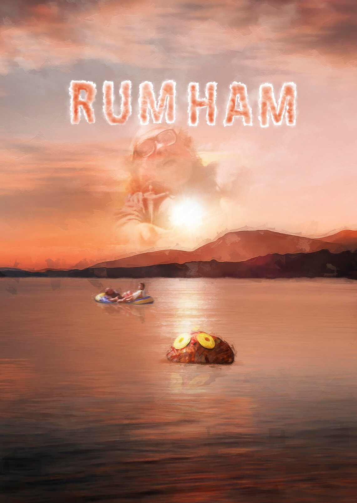 Always Sunny Rum Ham Art Print - Etsy Singapore