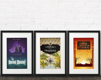 Disneyworld Poster - Etsy