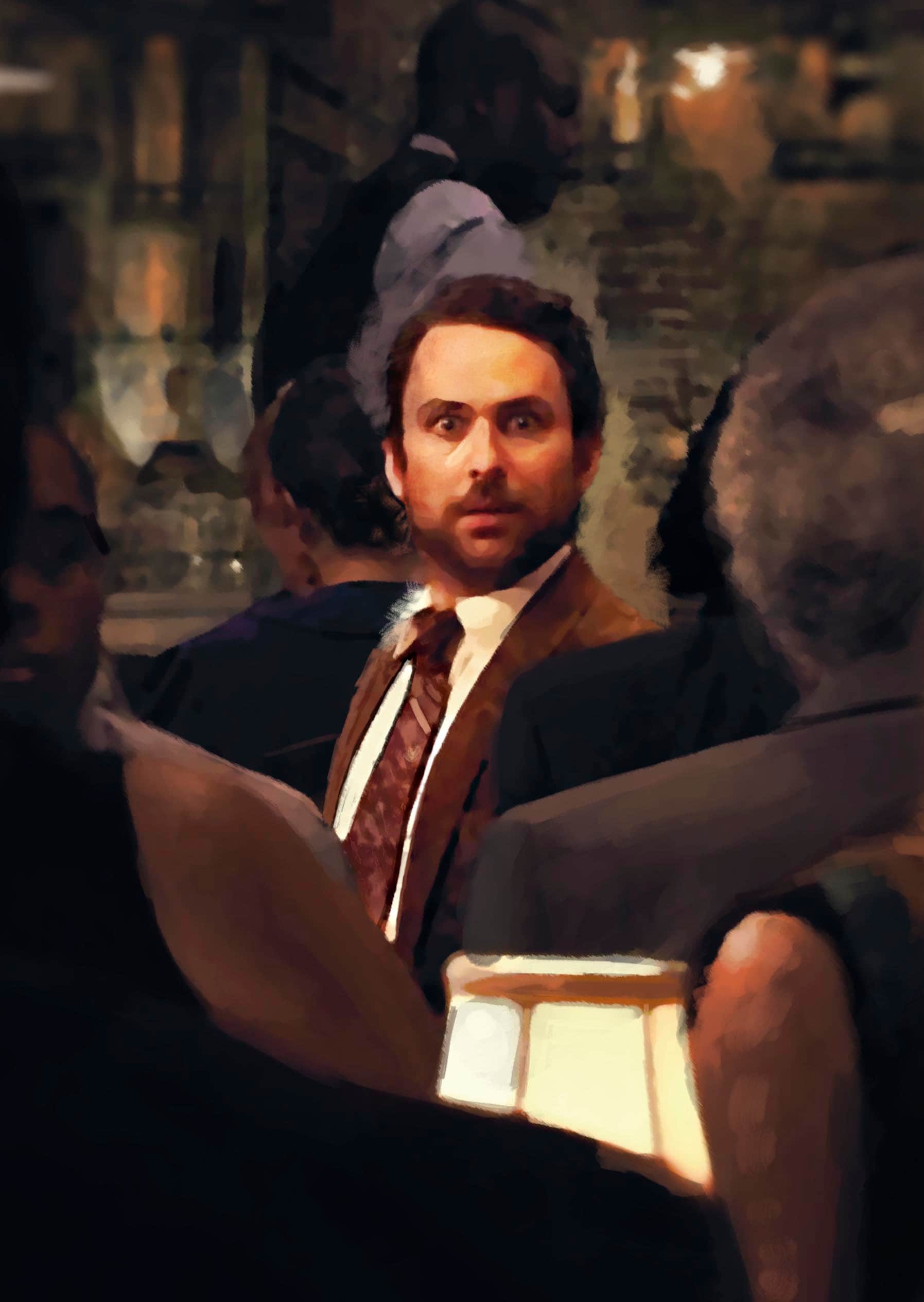 Always Sunny - Mac and Charlie Portrait Art Prints - Etsy UK
