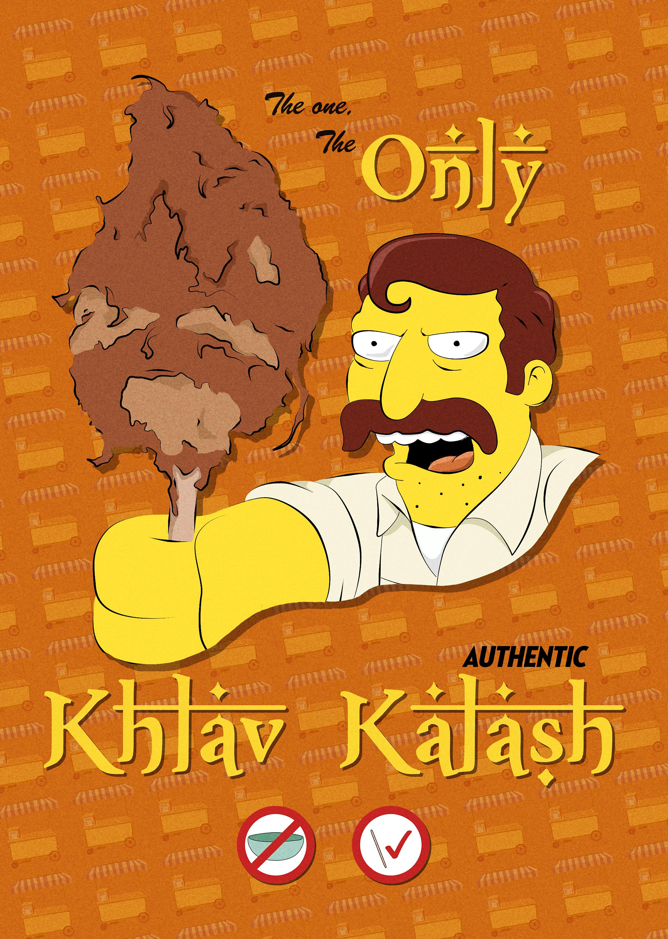 Only Khlav Kalash The Simpsons High Quality Art Print A4 | Etsy