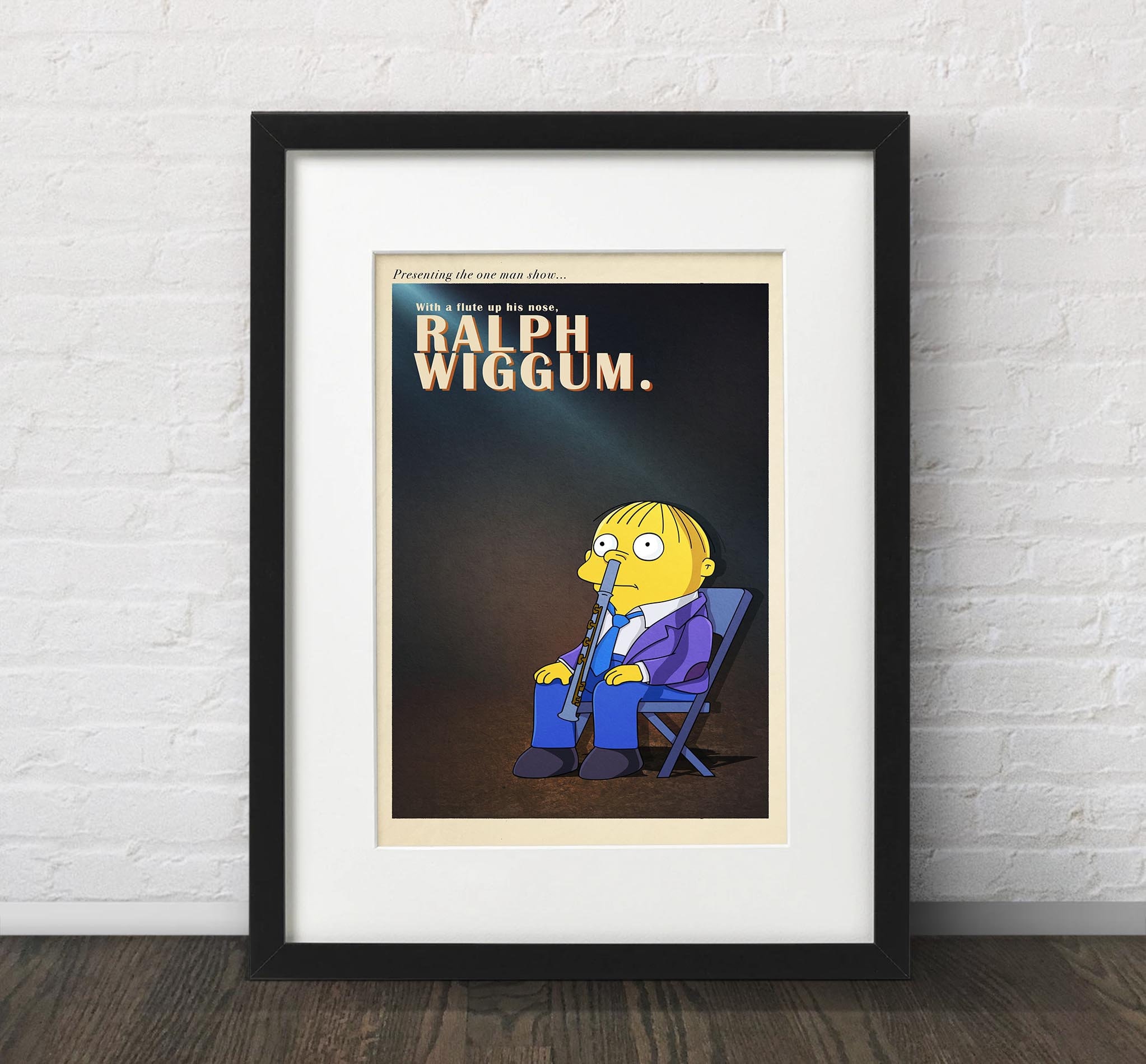 Ralph Wiggum Art Print A4 | Etsy