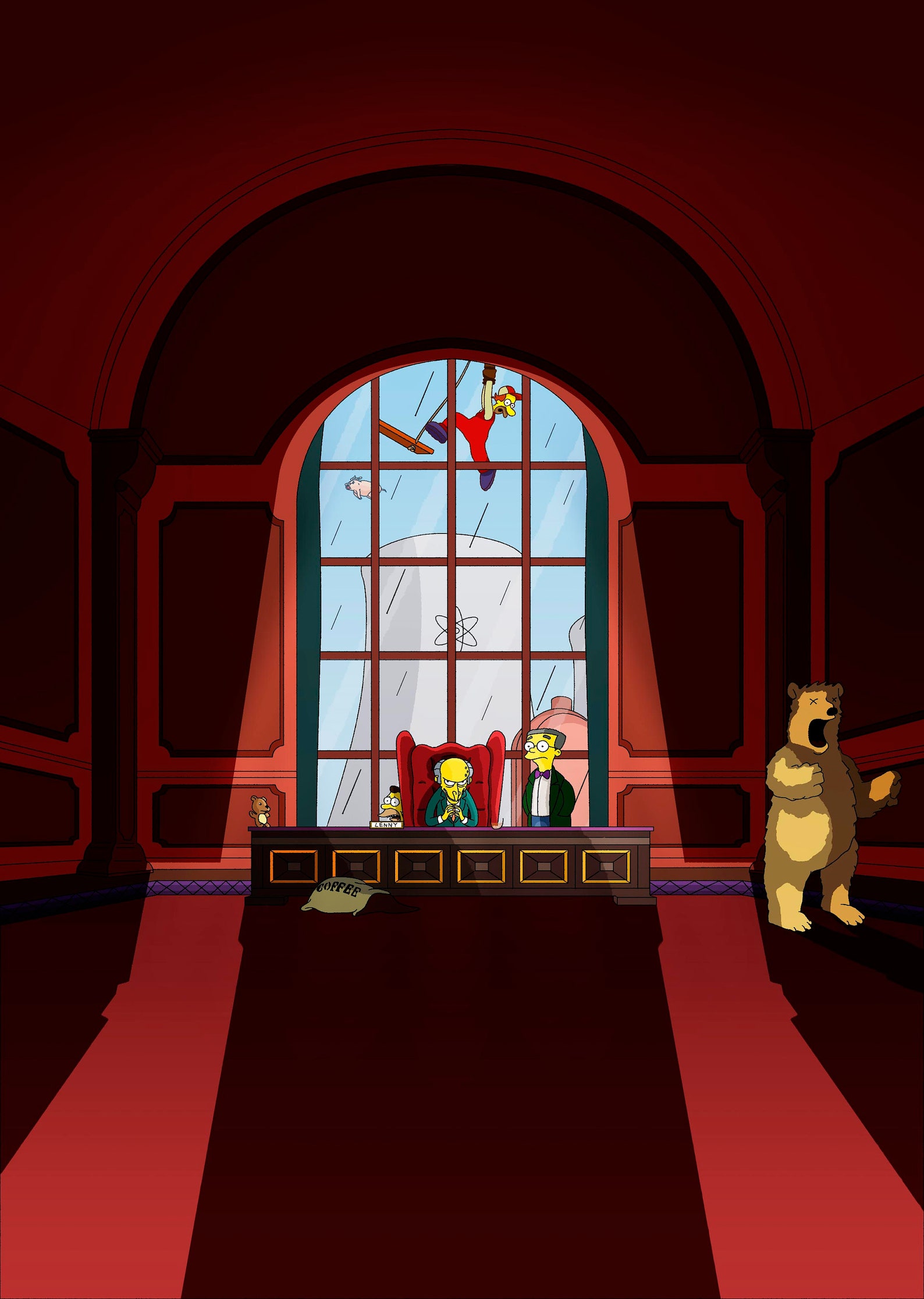 The Simpsons Mr Burns High Quality Art Print - Etsy