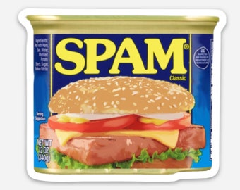 Spam Sticker - Etsy