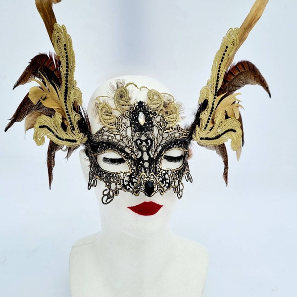 Black Valkyrie Mask - Etsy