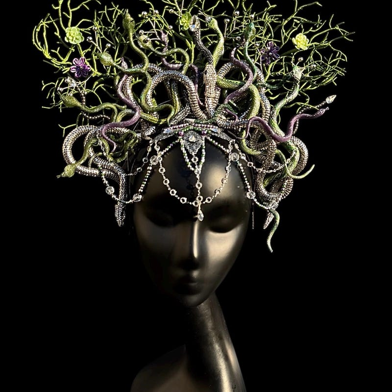 Snake Headpiece - Etsy