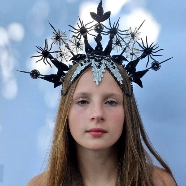 Spider Fascinator - Etsy