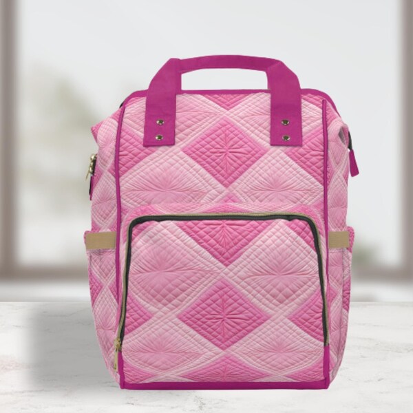 Pink Diaper Bag - Etsy