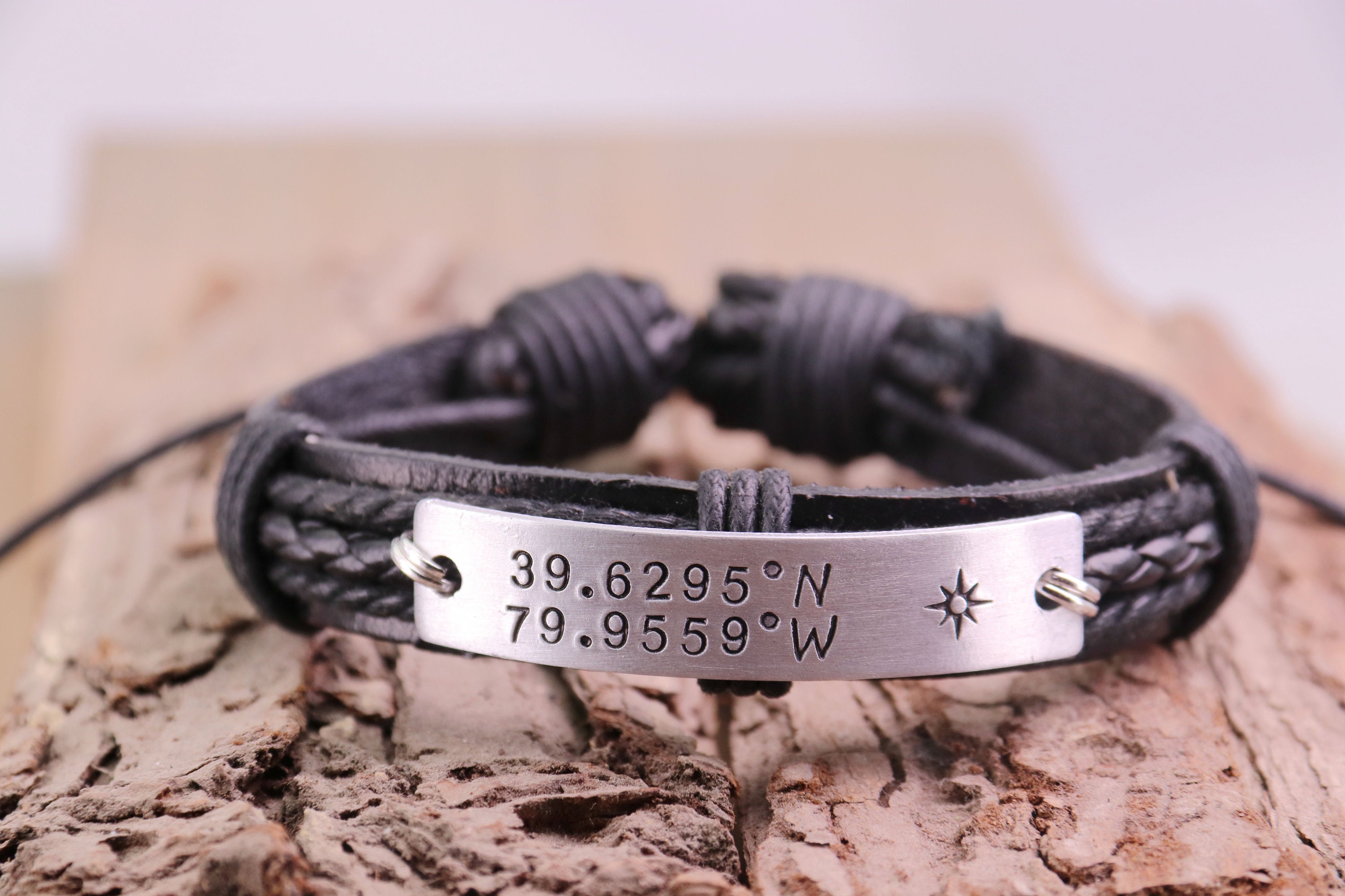 Longitude And Latitude Bracelets
