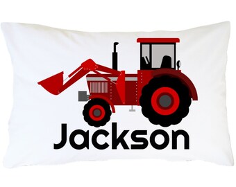 Tractor pillowcase | Etsy