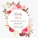Hand Painted Floral Clipart - Rusty Roses, Autumn Flowers, Floral PNG ...