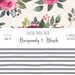 Burgundy and Blush Floral Digital Paper - Watercolor Flower ...
