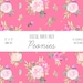Peonies Digital Paper - Floral Paper Pack, Flower Seamless Pattern ...