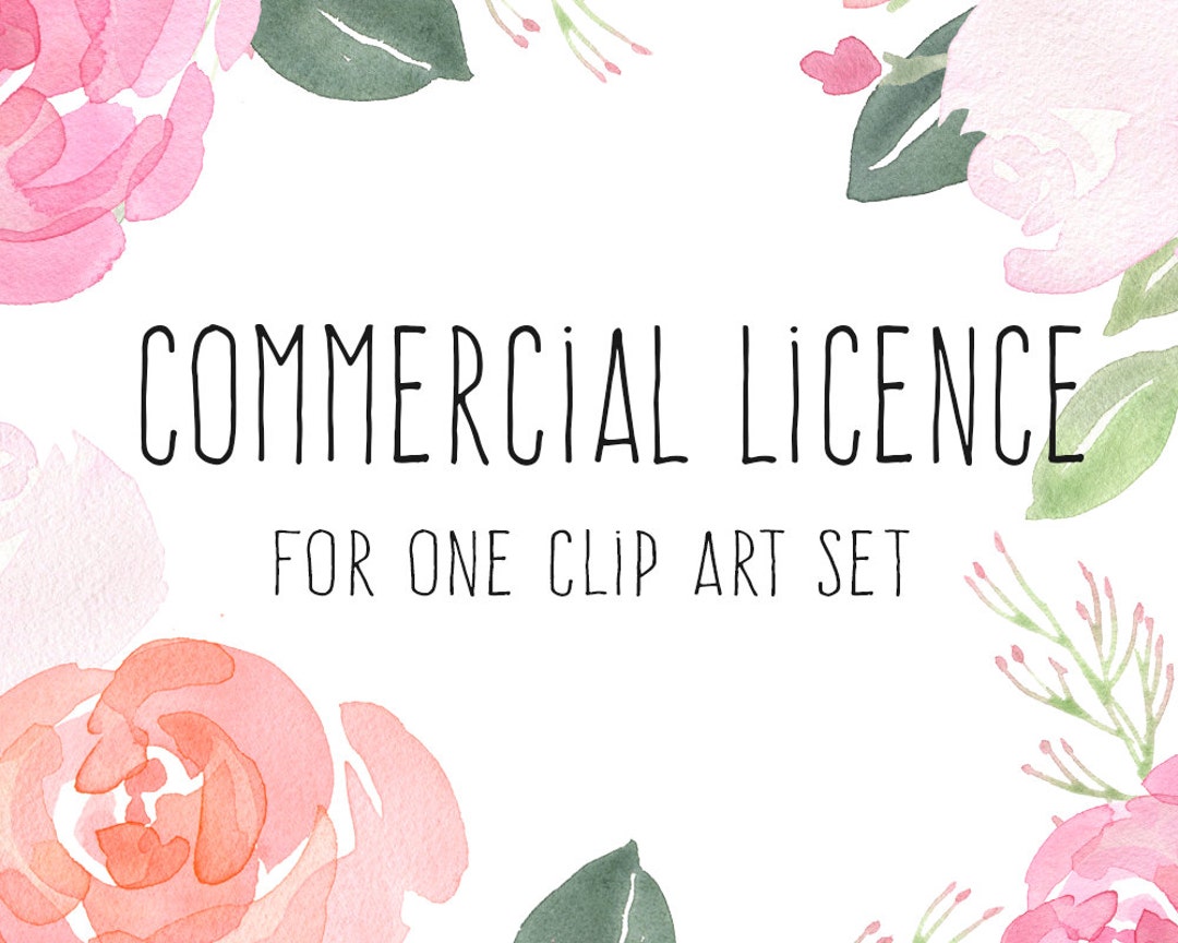 Commercial Licence - 1 Set, Flower Clipart, Floral Clip Art, Paper Sun ...