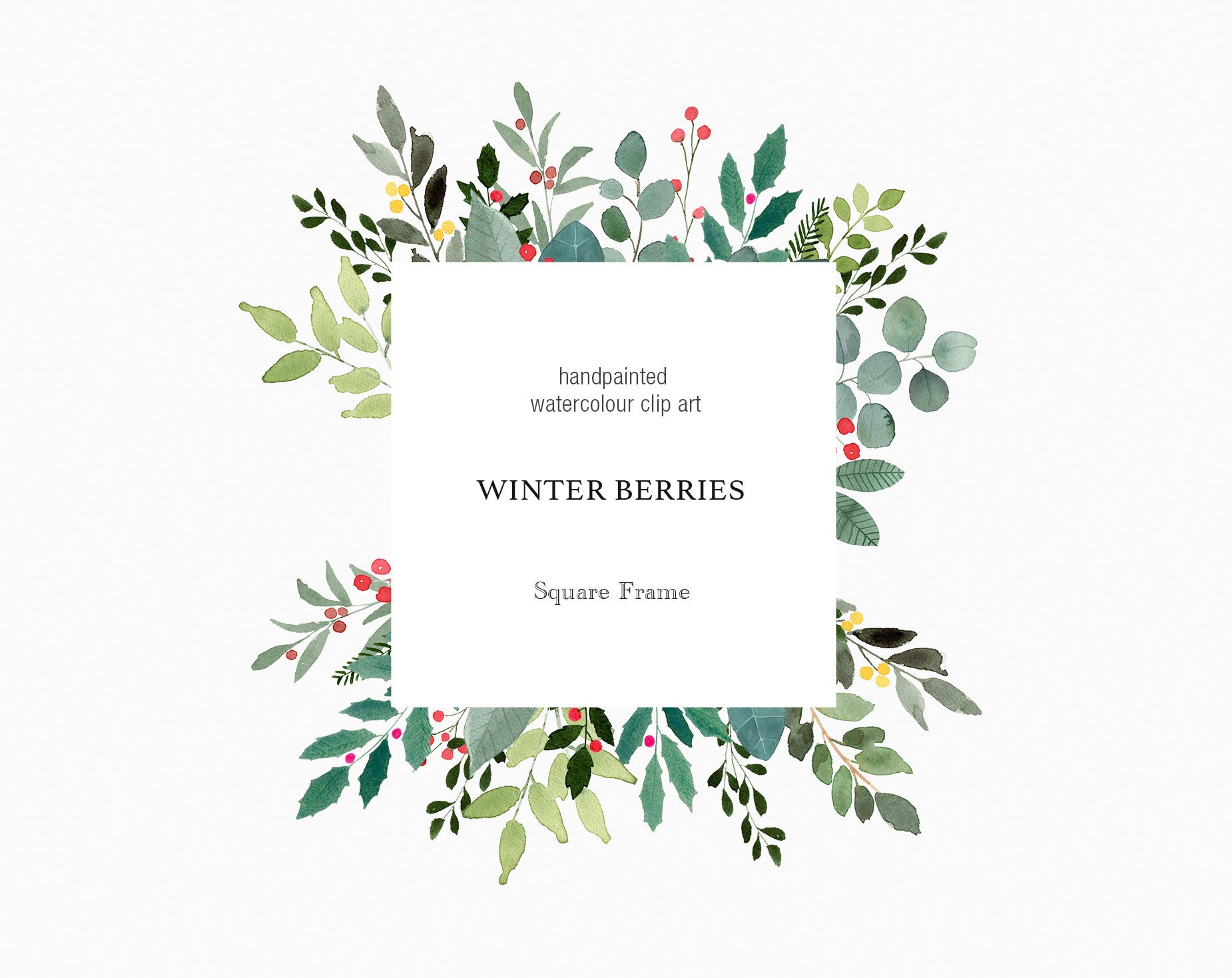 Christmas Frames Clip Art