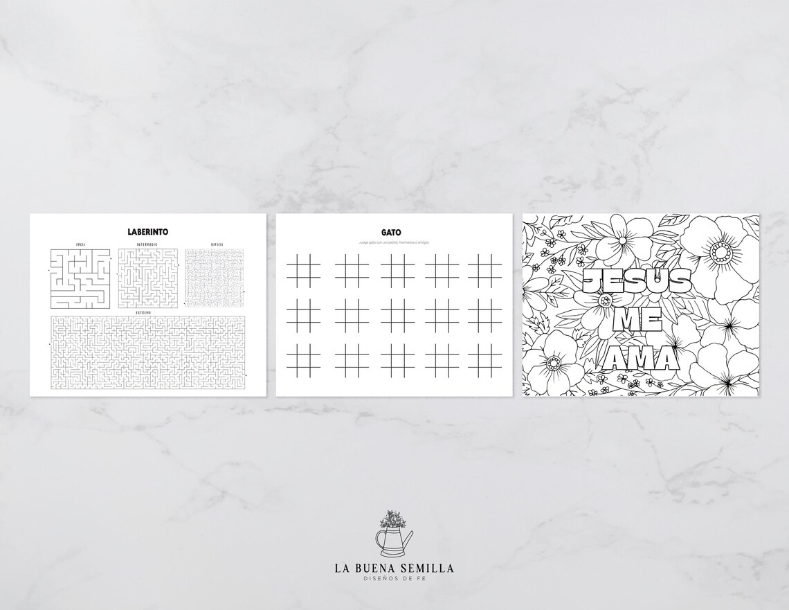 LDS General Conference Activity Packet 12 Page Printable Games, Puzzles ...