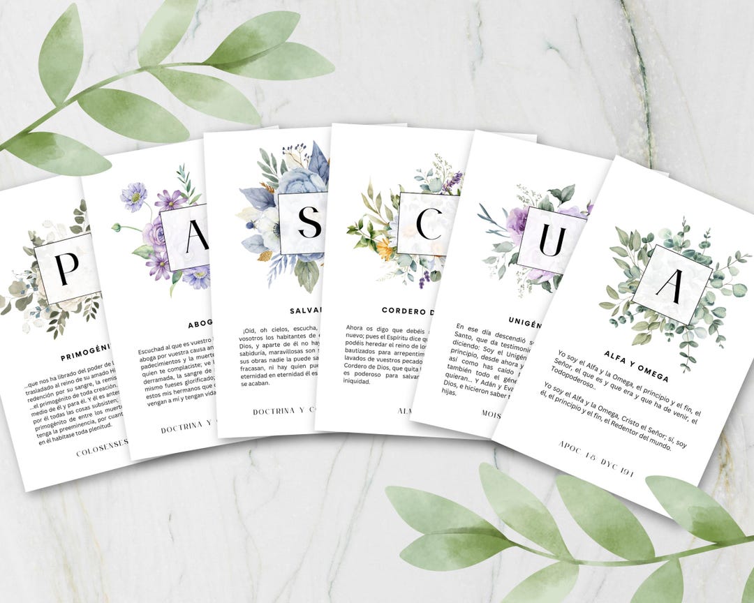 Names of Jesus Easter Cards Printable 4x6, 5x7, 8x10 Christian ...