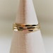 14k Gold Filled Hammered Rings, Gold Skinny Rings, Stackable Rings ...